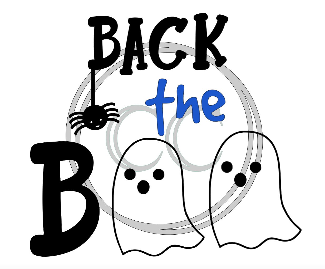 Back the Boo SVG - Etsy