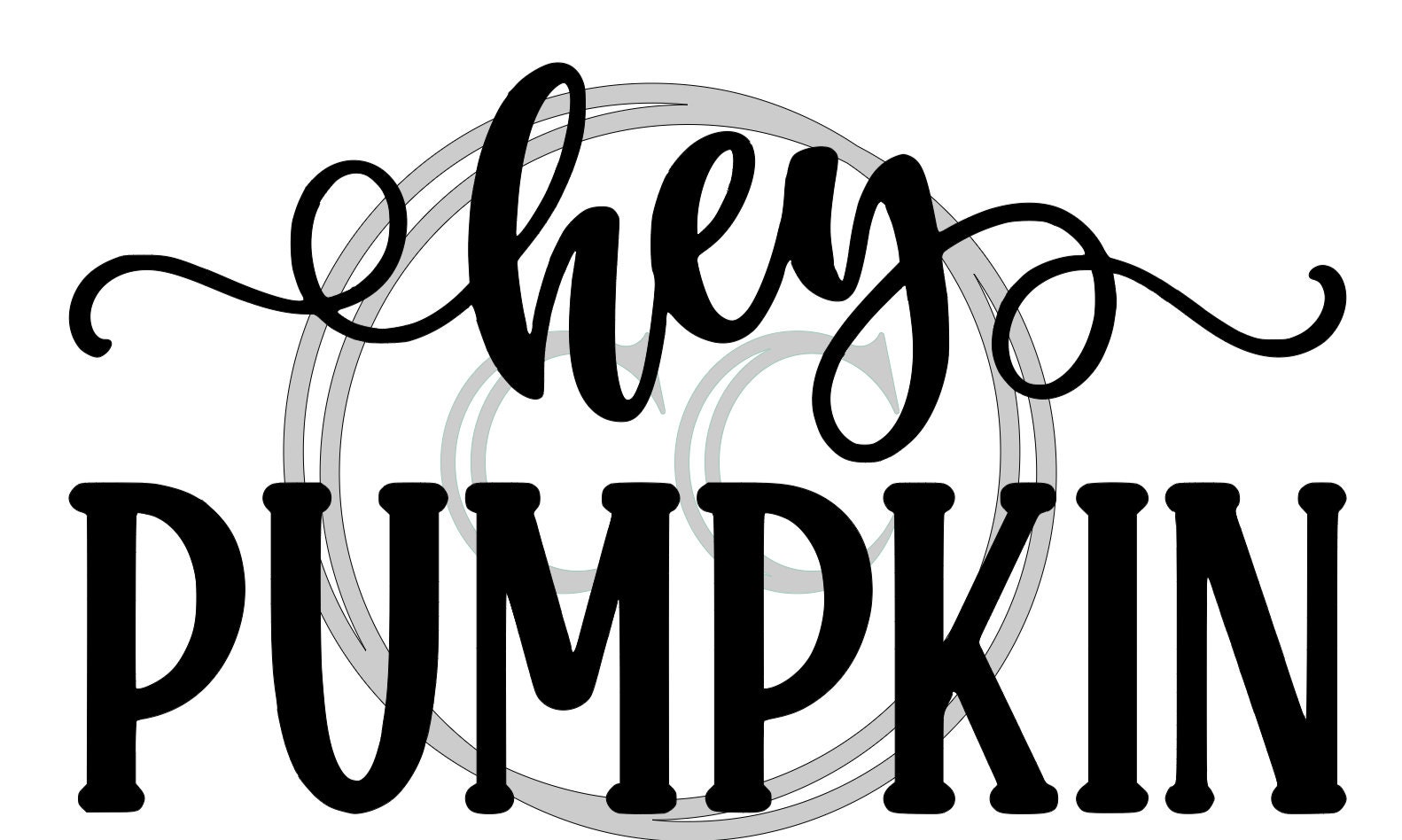 Hey Pumpkin SVG - Etsy