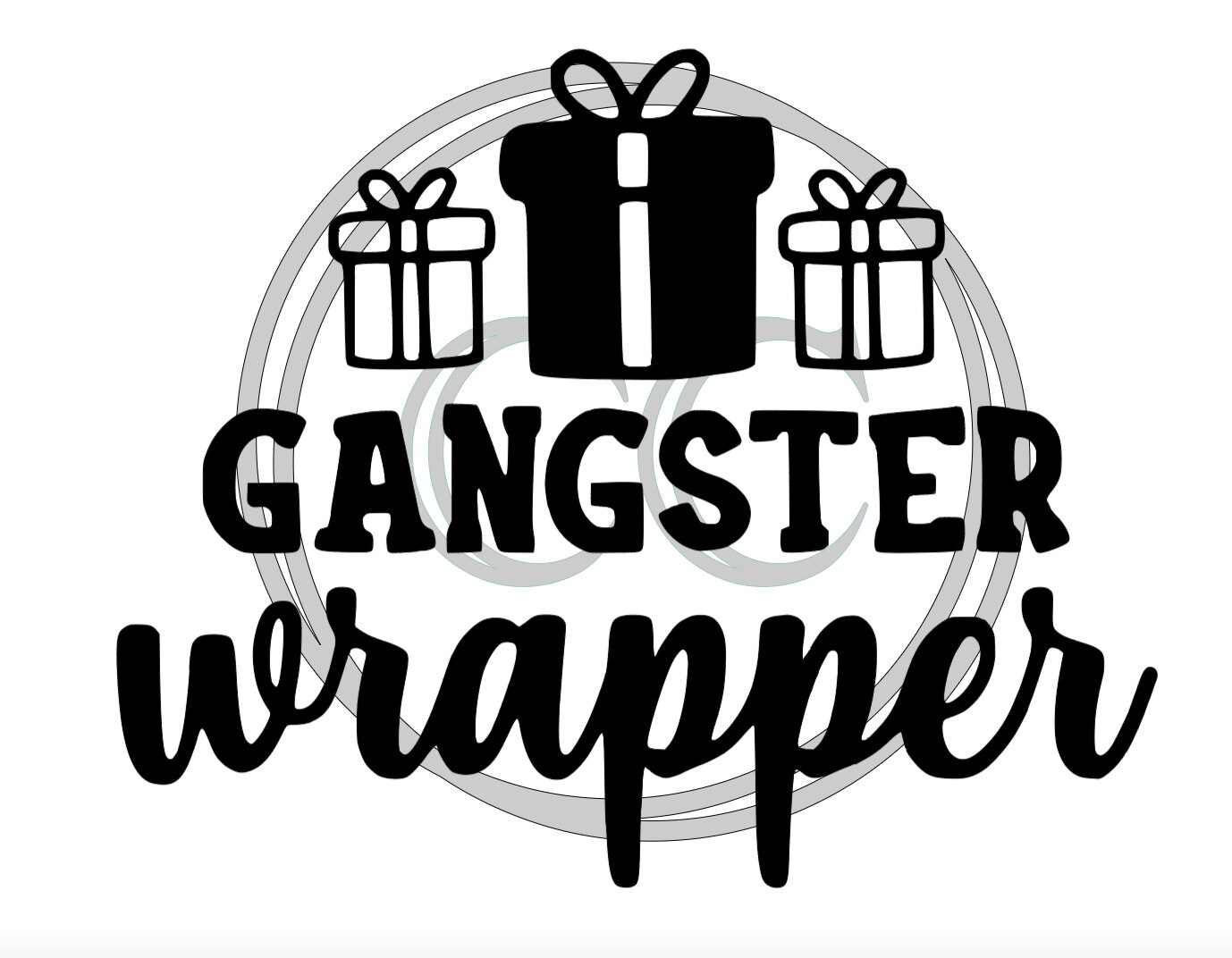 Gangster Wrapper SVG - Etsy