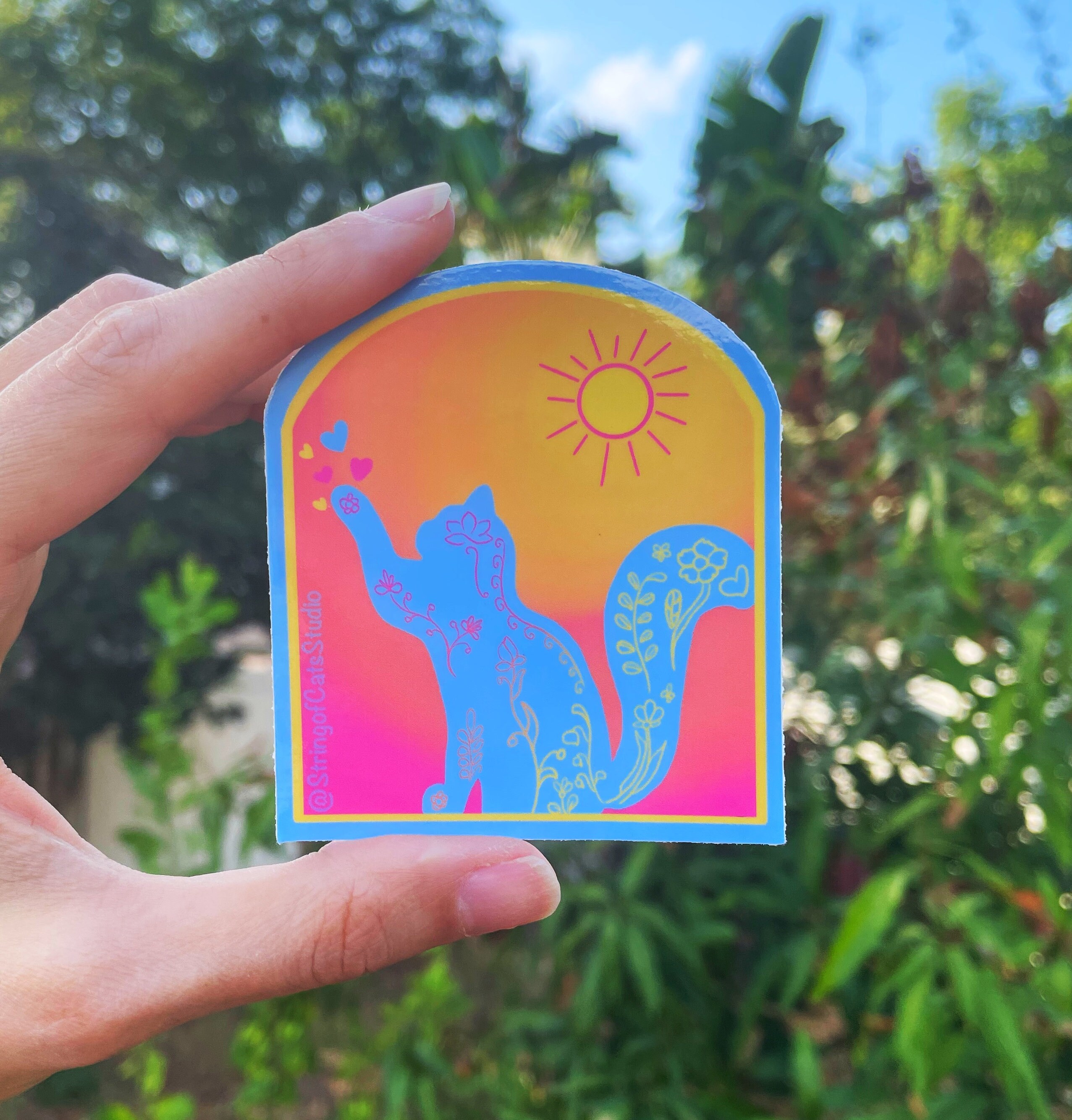 Subtle Pride Cat Stickers, Purrr Ride Cat Stickers, Gay Pride Support ...