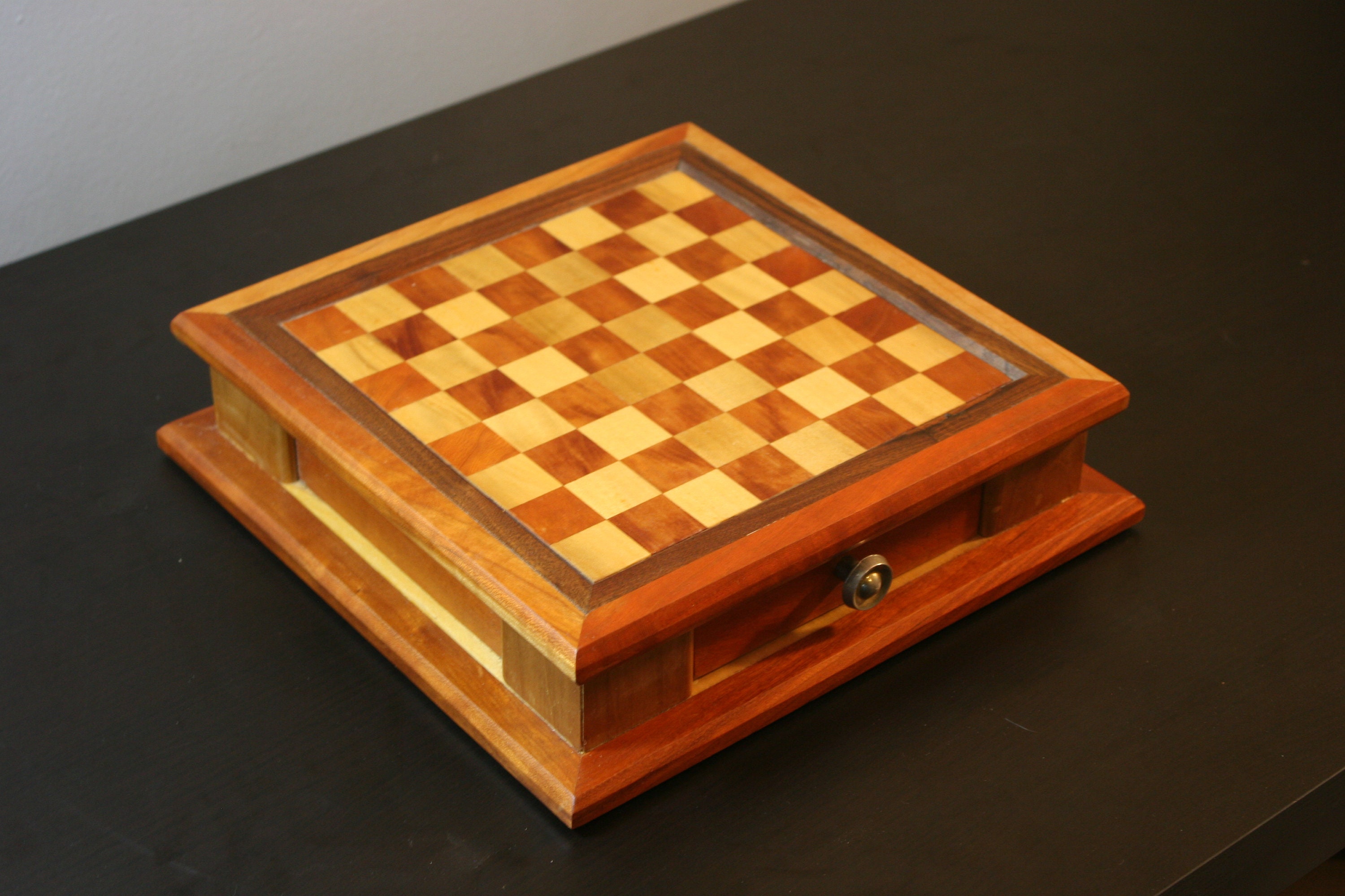 Traditional Wooden Chessboard - Etsy