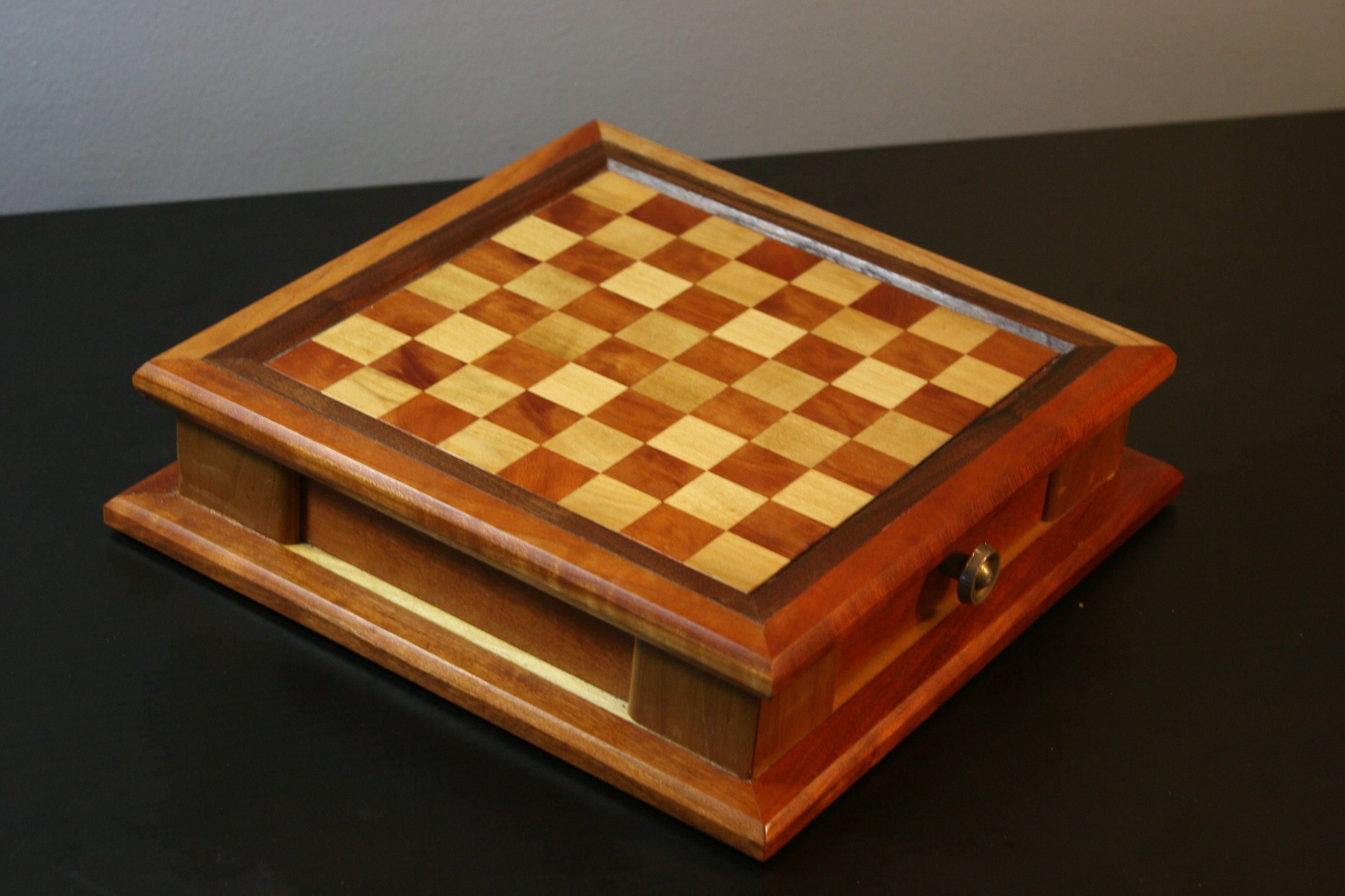 Traditional Wooden Chessboard - Etsy