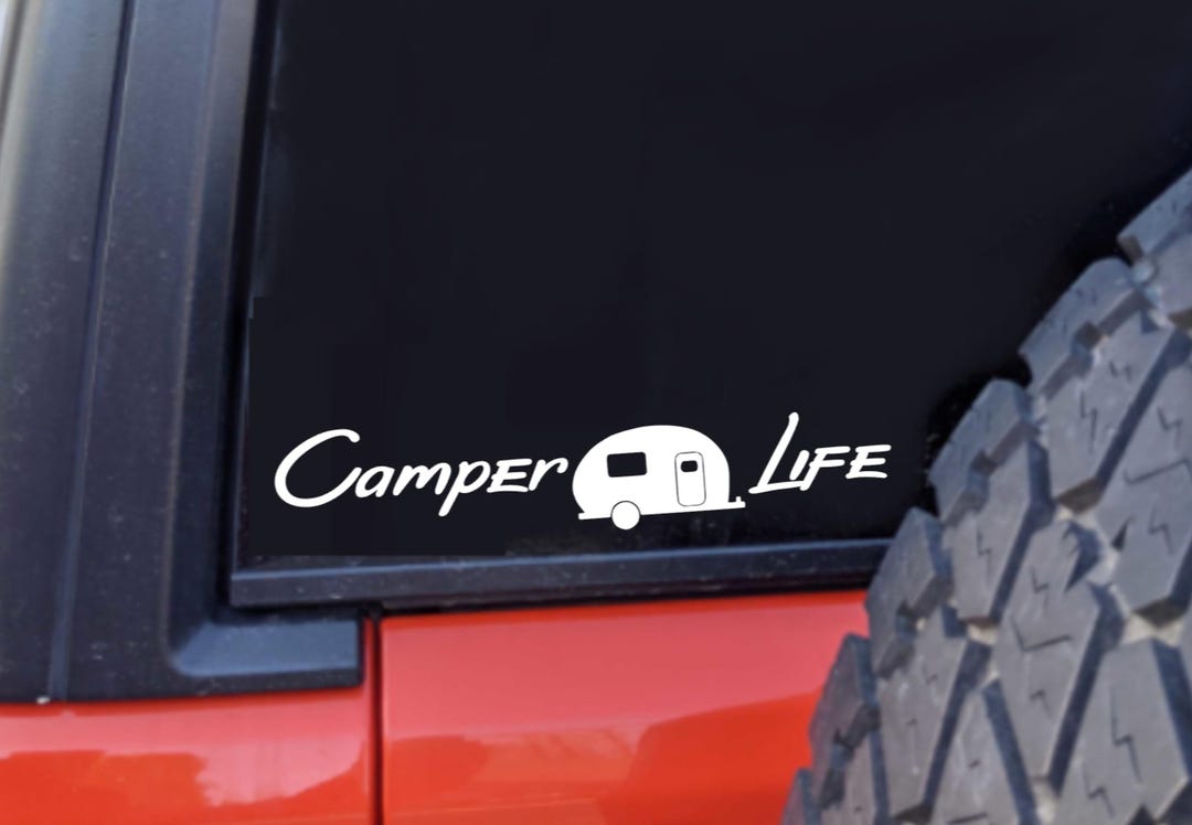 Camper Life Decal - Etsy
