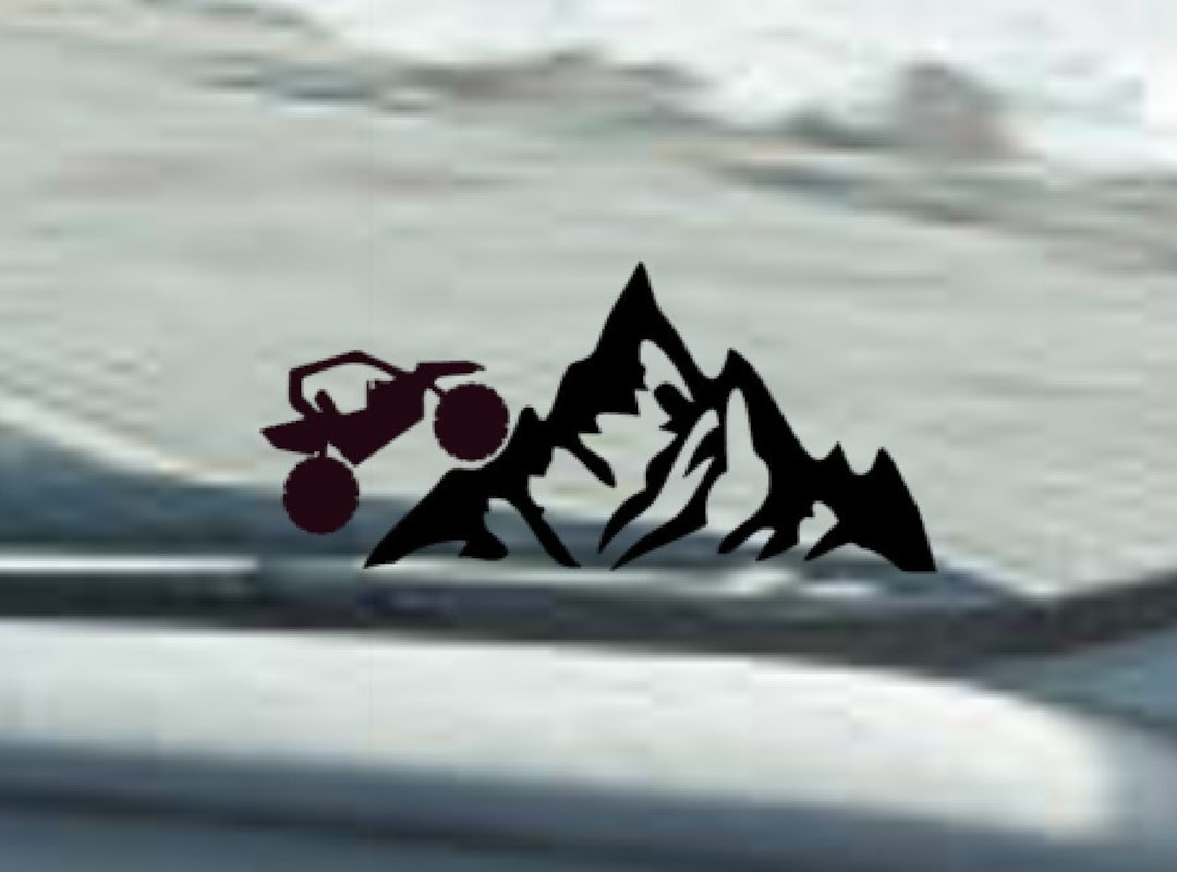 Side by Side With Mountain Decal - (sxs, UTV) Easter Egg - Etsy