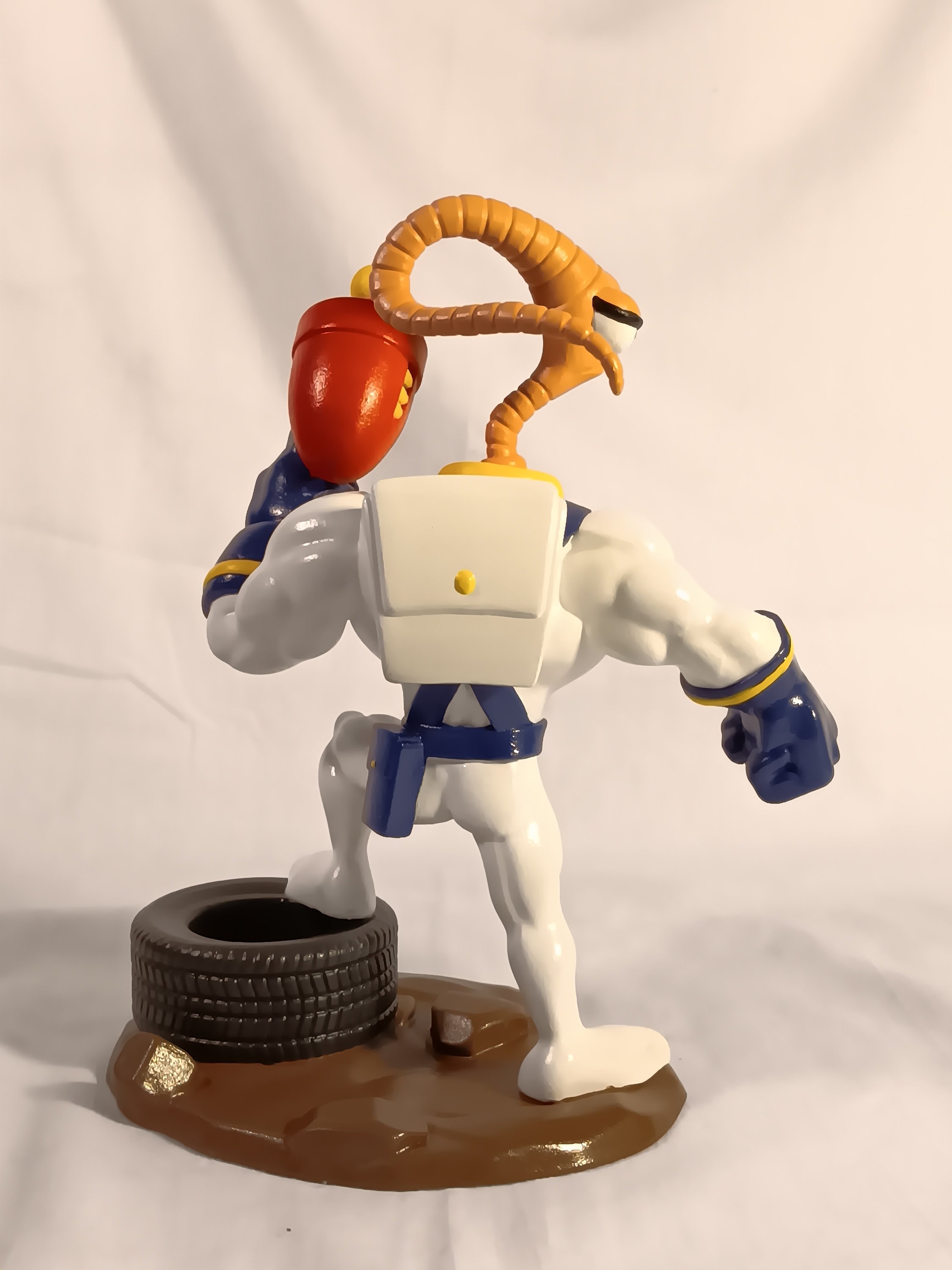 Earthworm Jim Chibi fan Art - Etsy