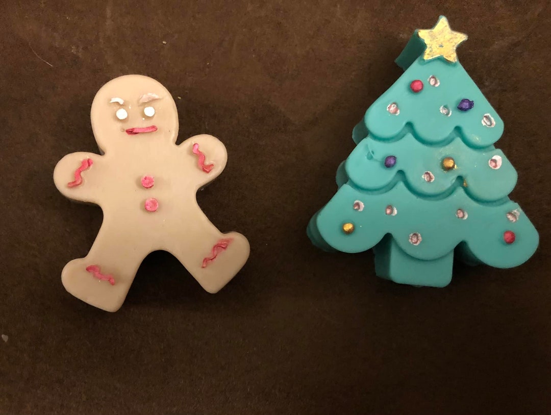 Gingerbread Man and Christmas Tree - Etsy