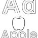 ABC Coloring Book - Etsy
