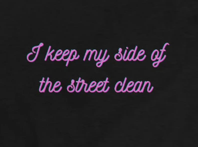 Taylor Swift, I Keep My Side of the Street Clean Shirt - Etsy