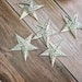 Set of 10 Vintage Paper Origami Stars From Old Books - Etsy