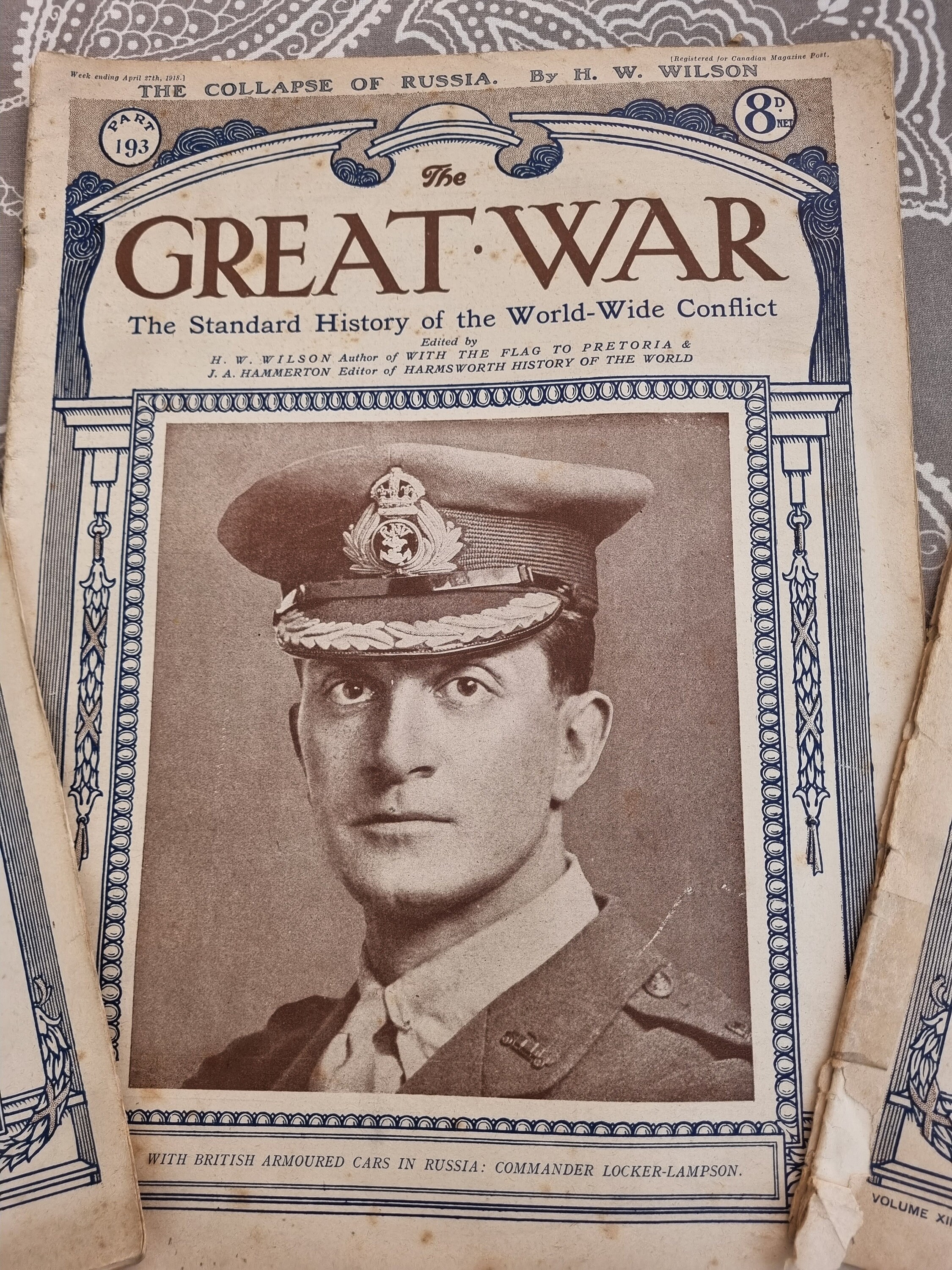 Set of 3 WW1 the Great War Newspaper Magazine - Etsy