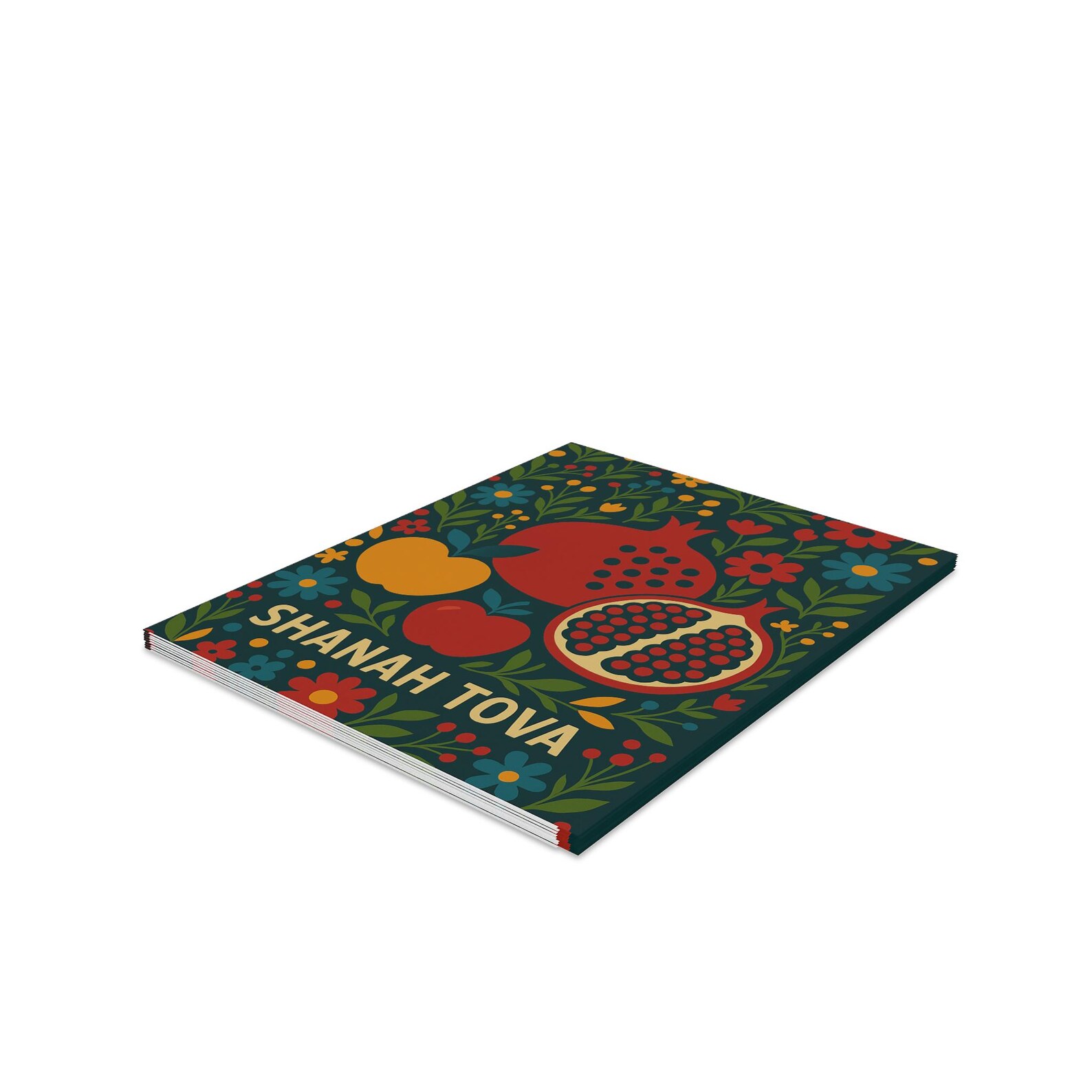 Rosh Hashanah Greeting Cards Set: Handcrafted Jewish New Year Wishes - Etsy