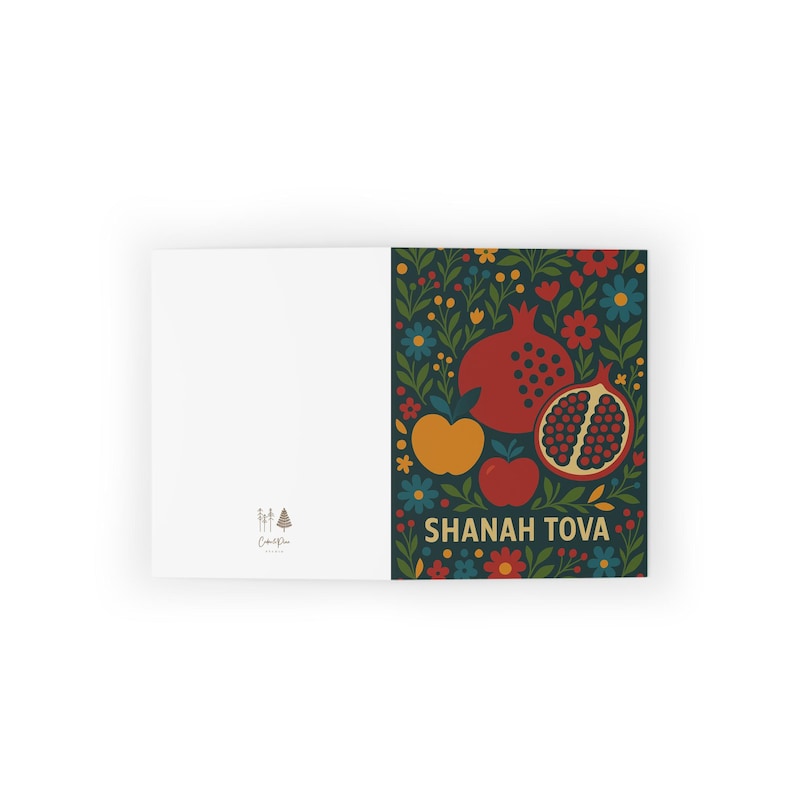 Rosh Hashanah Greeting Cards Set: Handcrafted Jewish New Year Wishes - Etsy