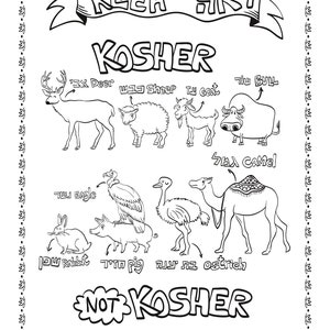 Re'eh: Parsha Coloring Page | Adulting Coloring Page | Digital Download ...