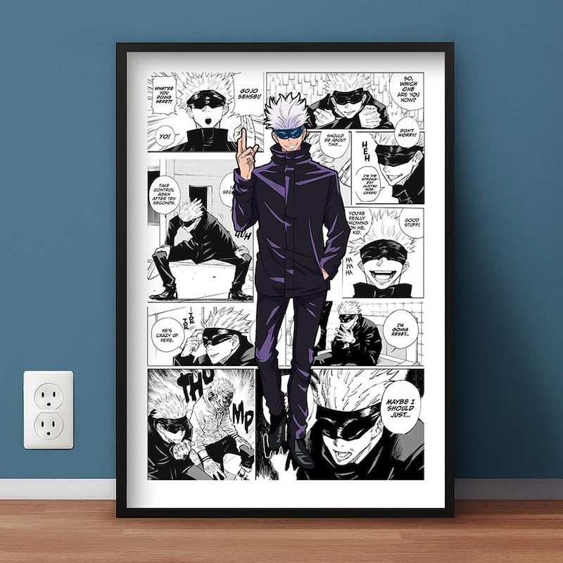 Christmas Gojo - Etsy