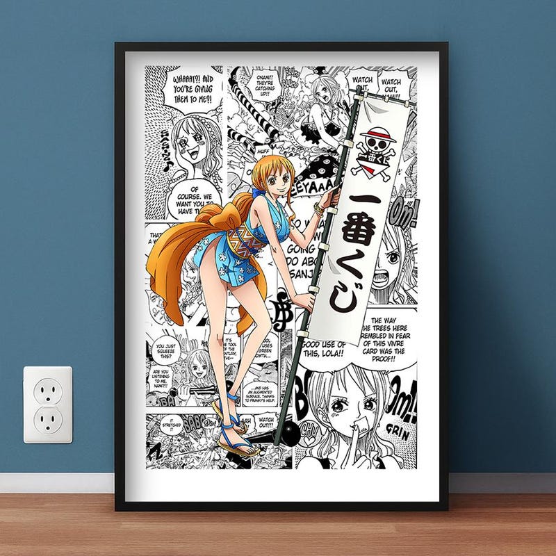 Nami One Piece Fanart Sus - Etsy Canada