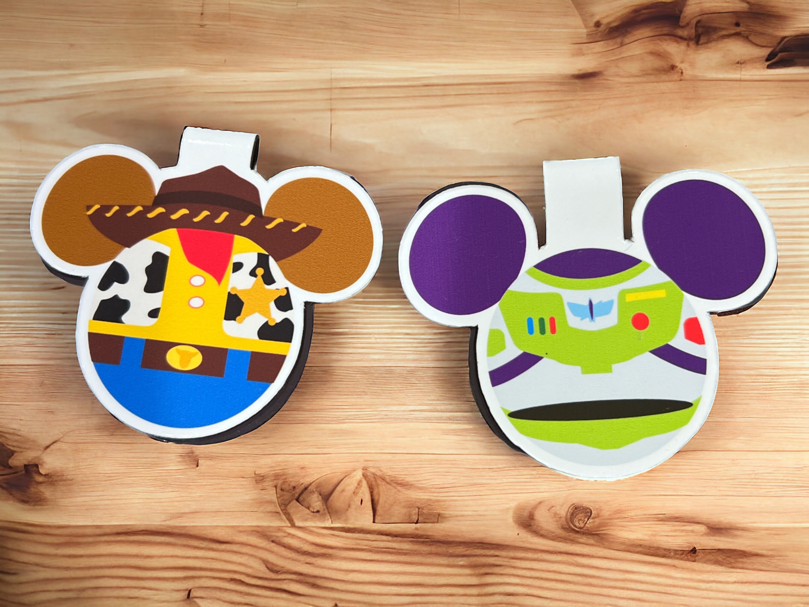 Woody and Buzz Toy Story Inspired Magnetic Bookmarks - Etsy