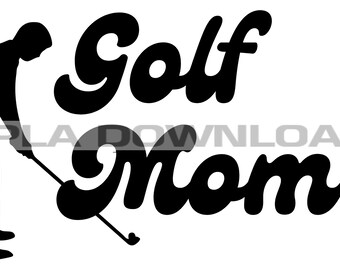 Golf Mom SVG & PNG - Etsy