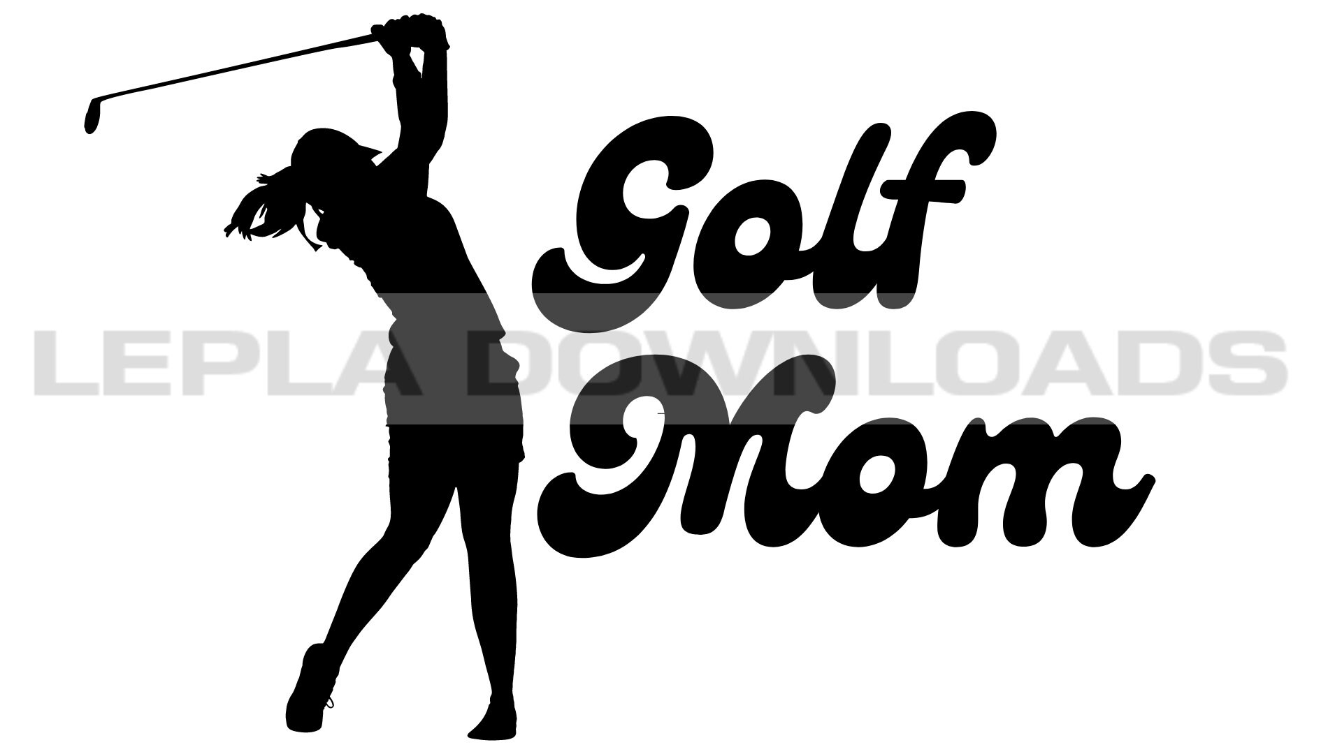 Golf Mom SVG - Etsy