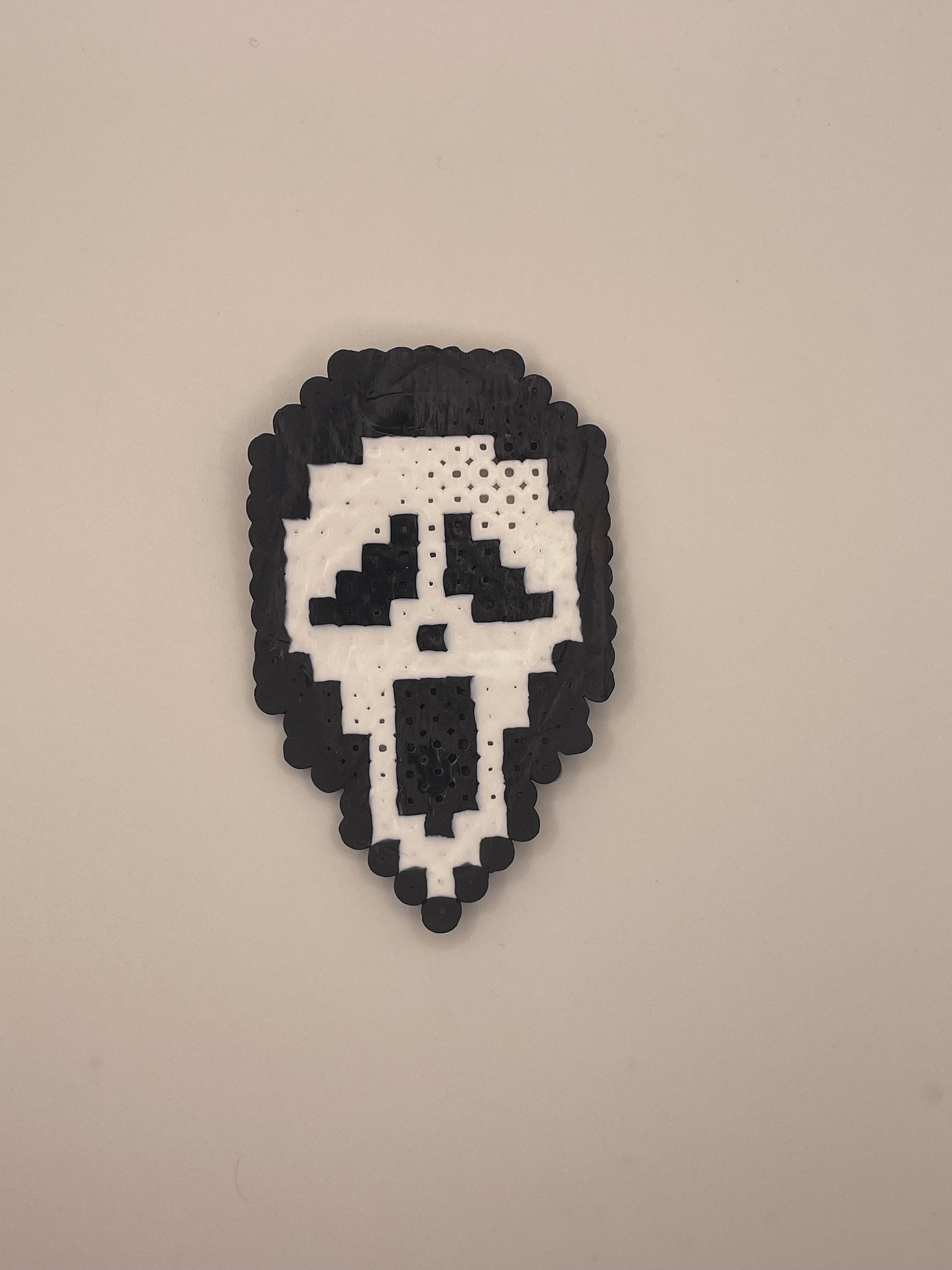 Ghostface Perler Bead - Etsy