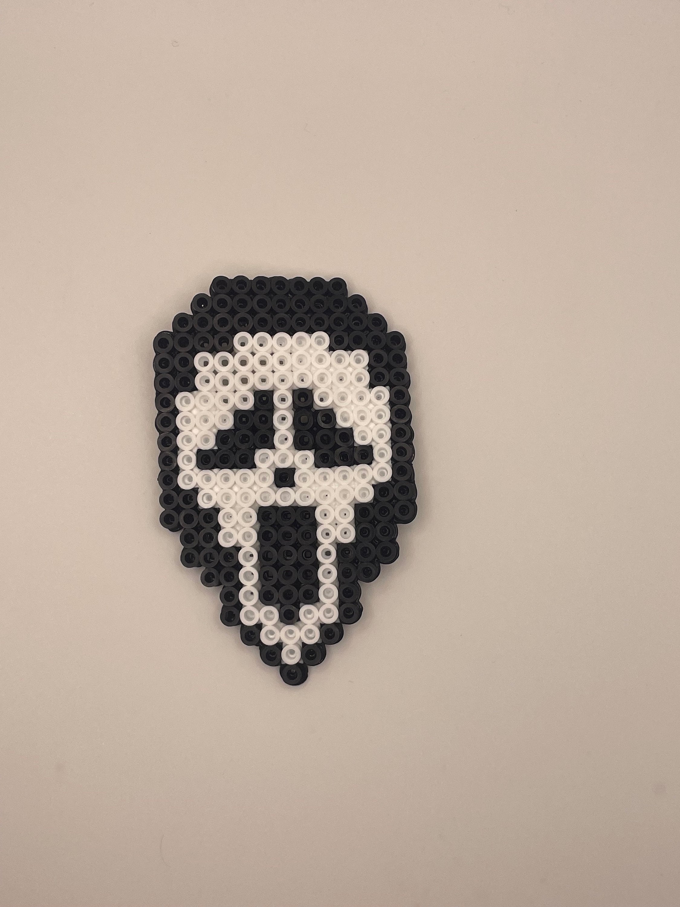 Ghostface Perler Bead - Etsy