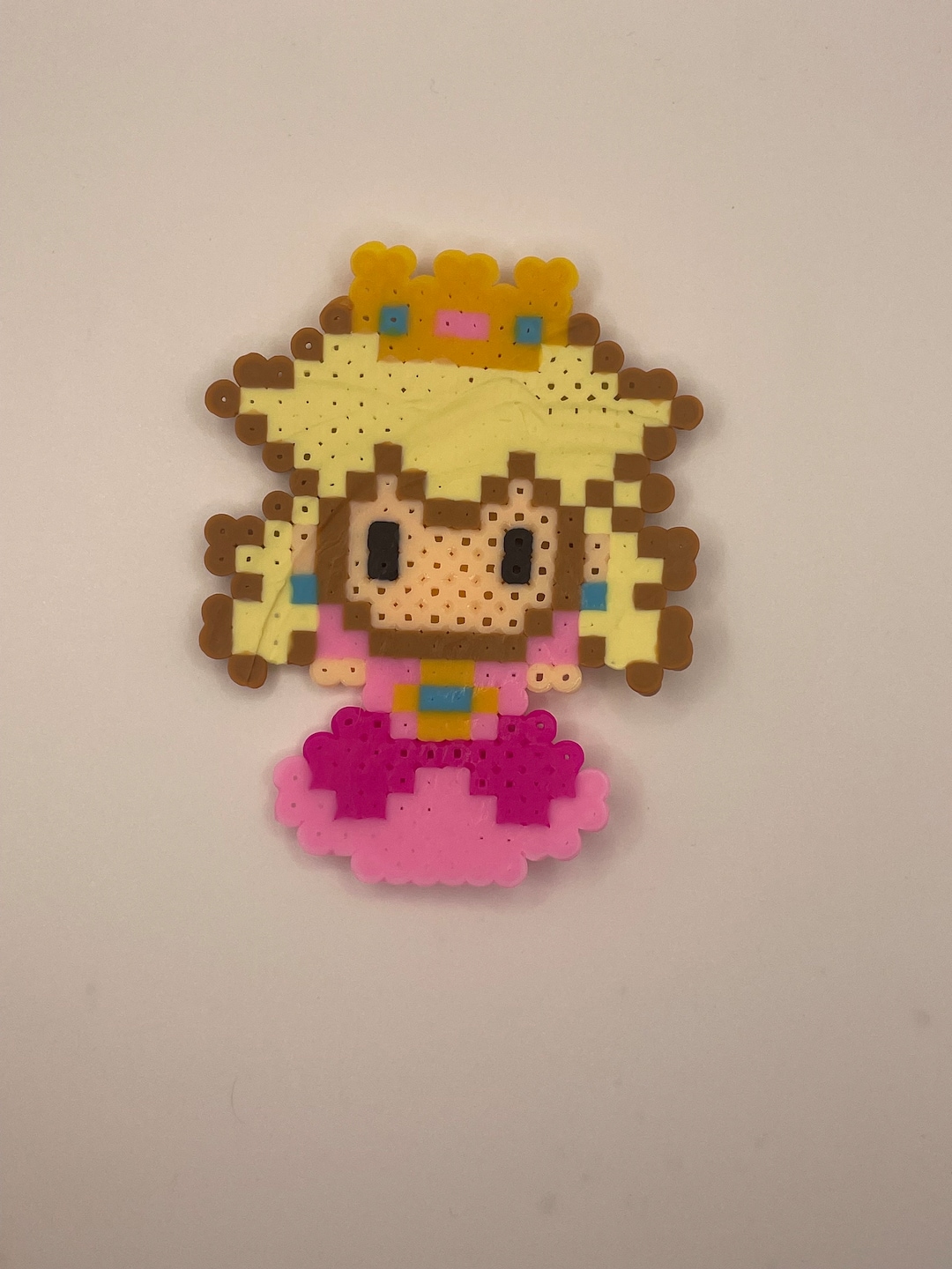 Princess Peach Perler Bead - Etsy