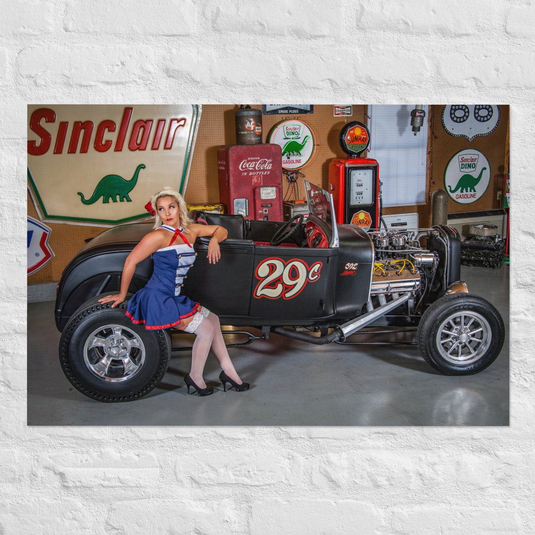 1929 Ford Model A Highboy Roadster Wall Art Poster 24x36in Gift - Etsy