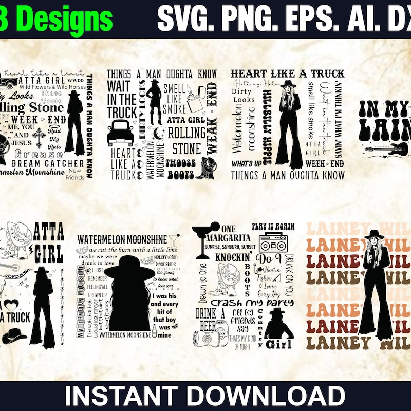 Country Song Svg - Etsy