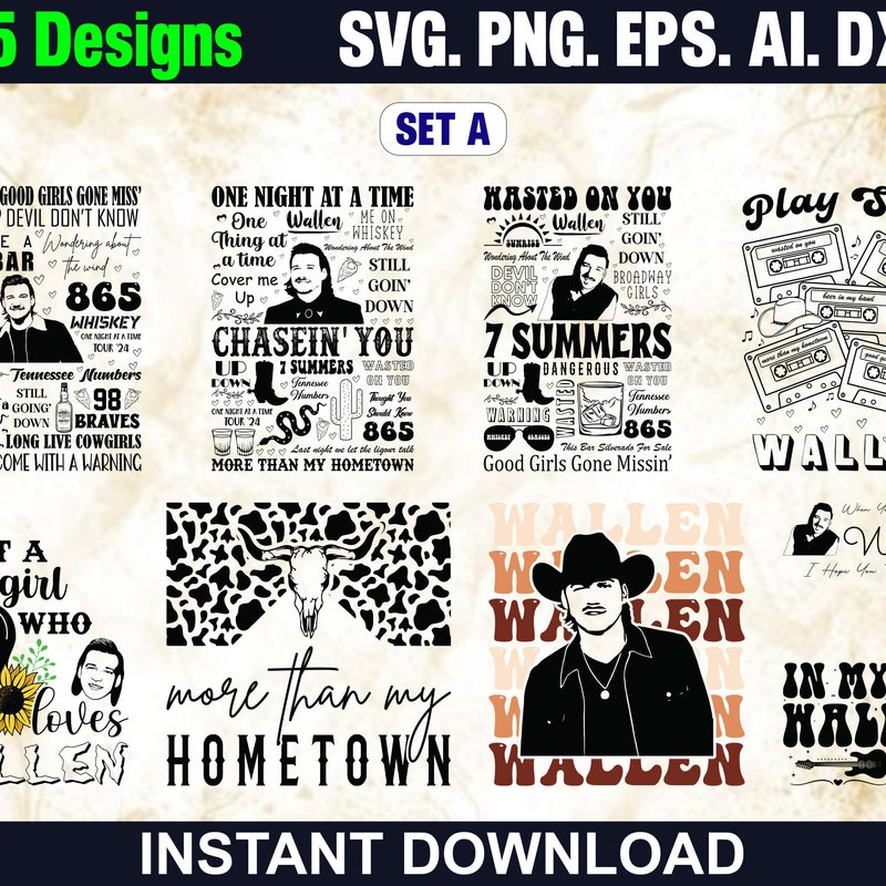 Morgan Wallen Svg - Etsy