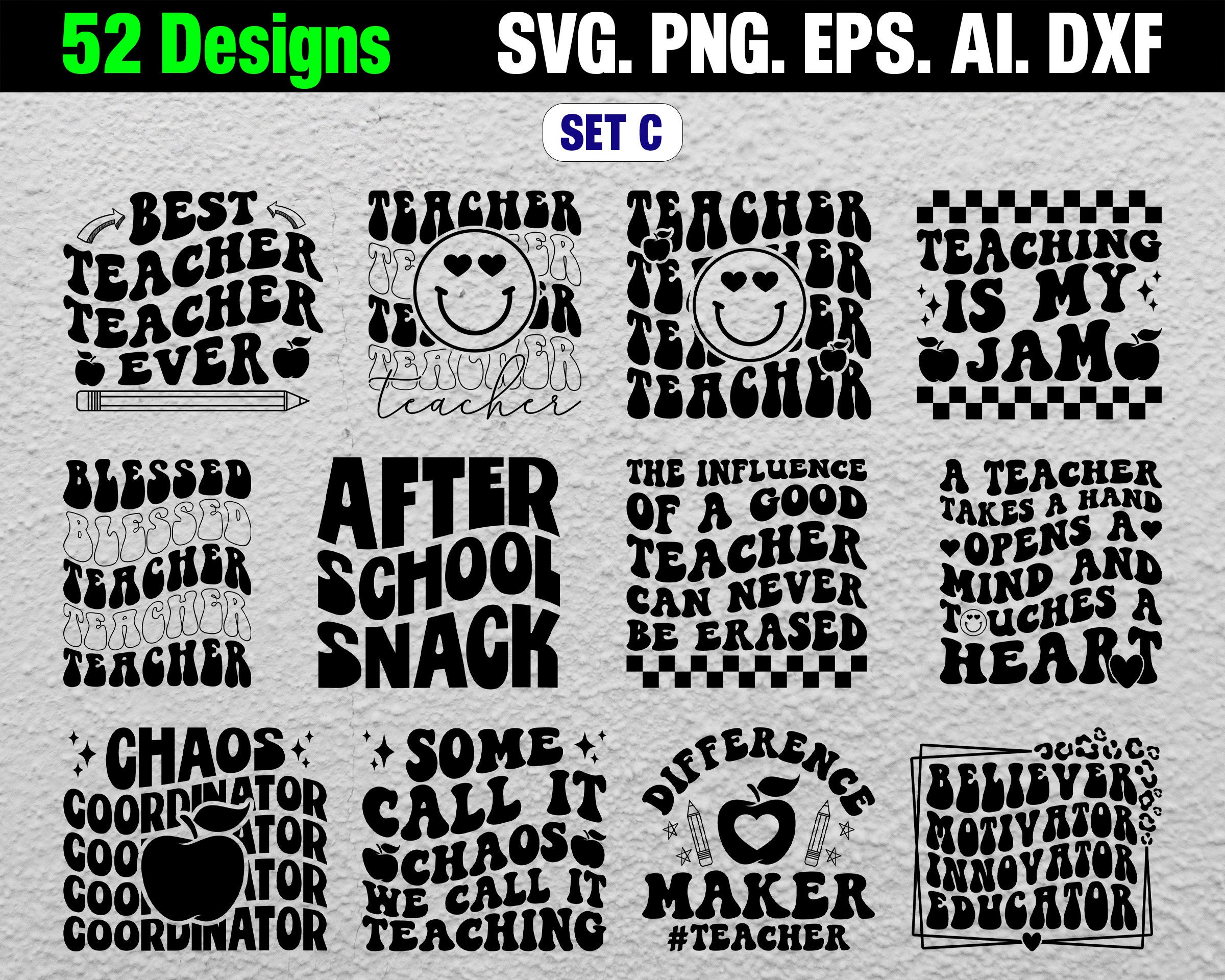 Teacher Svg Bundle, Teacher Quote Svg, Teacher Svg, School Svg, Teacher ...