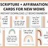 21 Affirmation Cards for New Moms, Postpartum Affirmation Cards, Gift ...