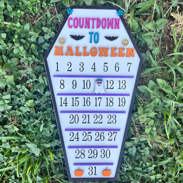 Halloween Countdown - Etsy
