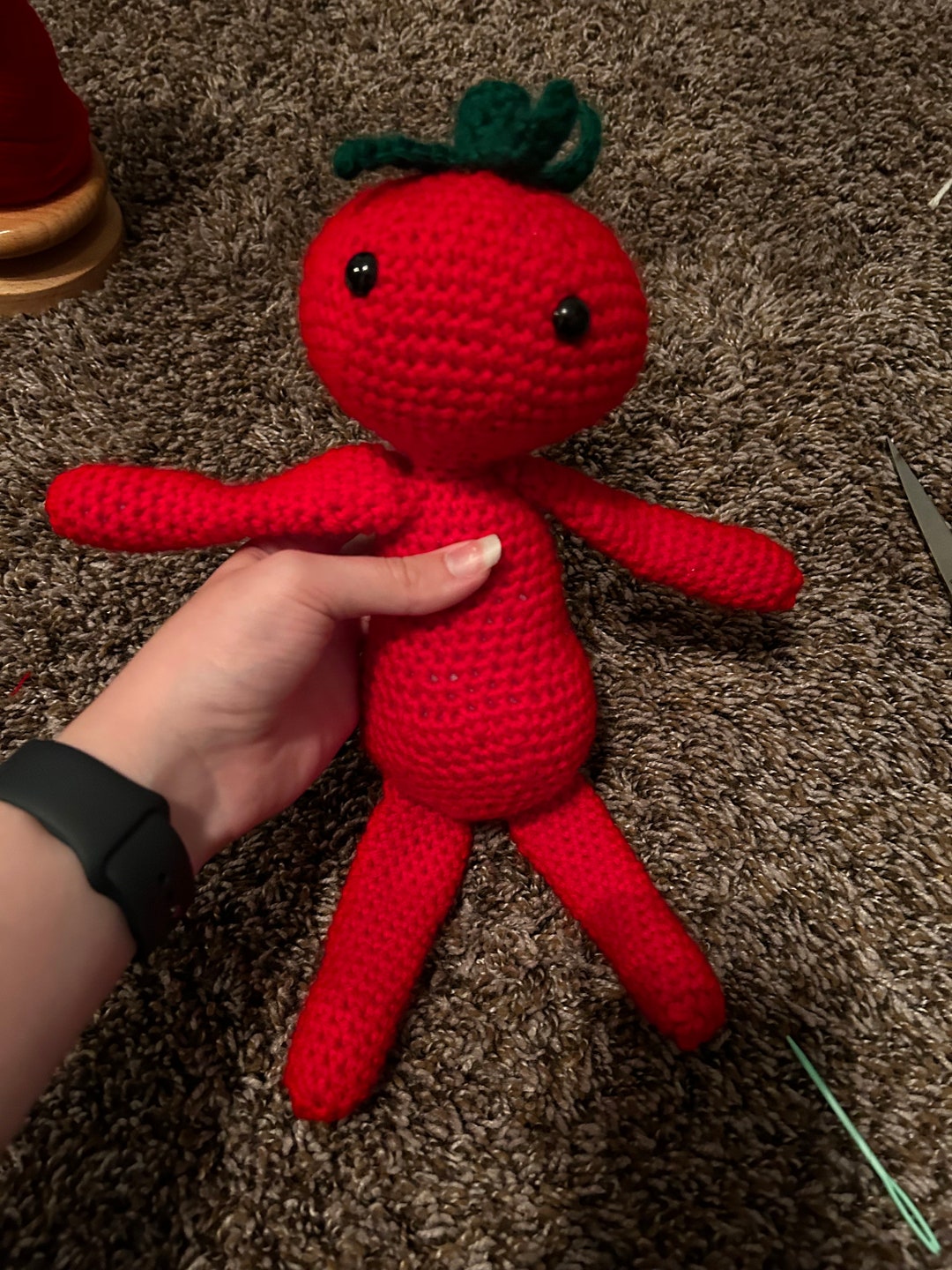 Amigurumi Tomato Doll Crochet - Etsy