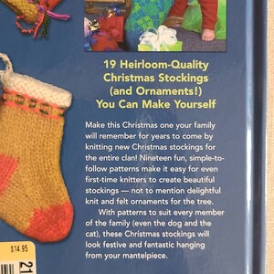 Book - Knit Christmas Stockings - Etsy