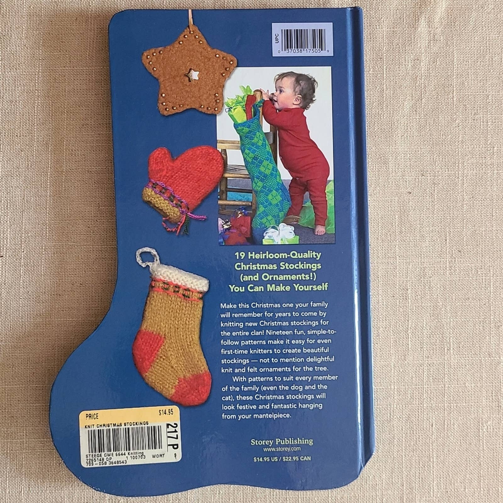 Book - Knit Christmas Stockings - Etsy