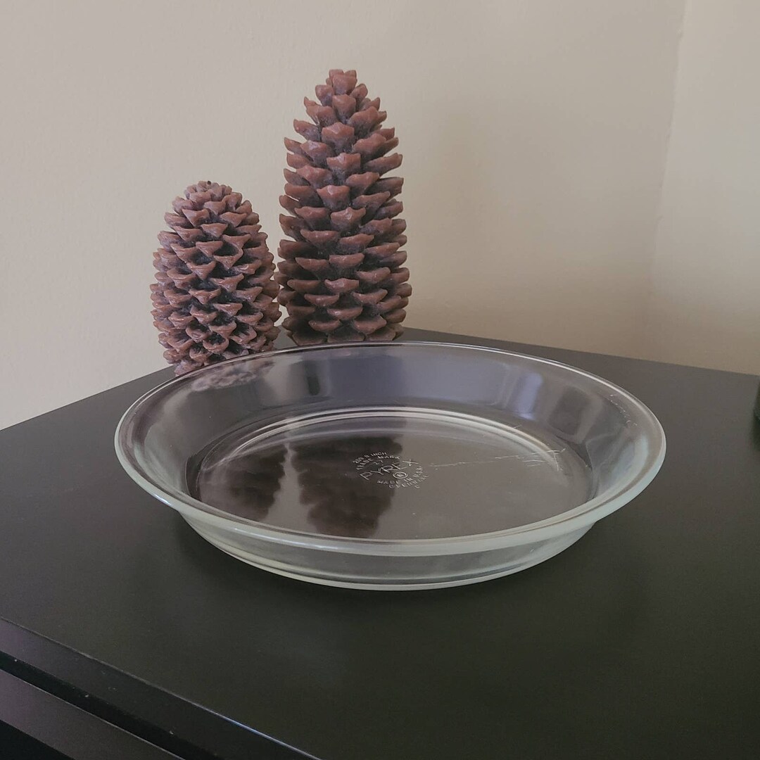9 Inch Pyrex Glass Pie Plate - Etsy