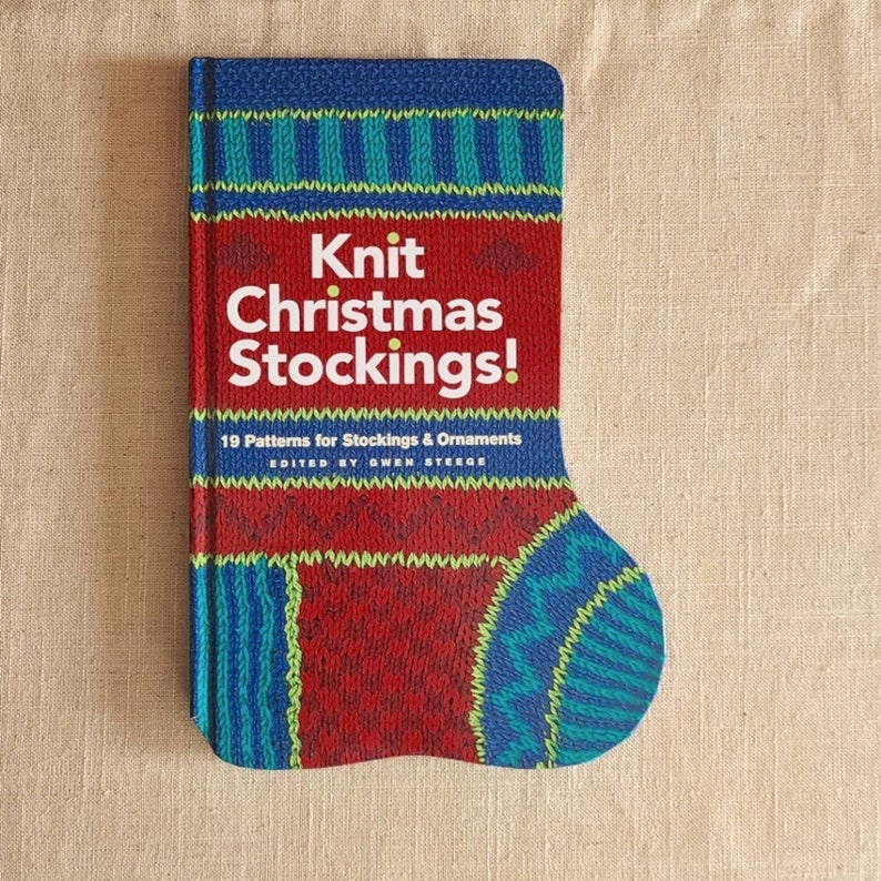 Book - Knit Christmas Stockings - Etsy