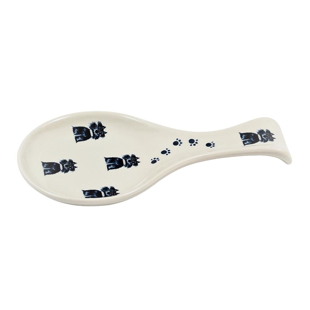 Dog Breed Spoon Rest - Artisan Ceramic Pottery for Dog Lovers - Etsy