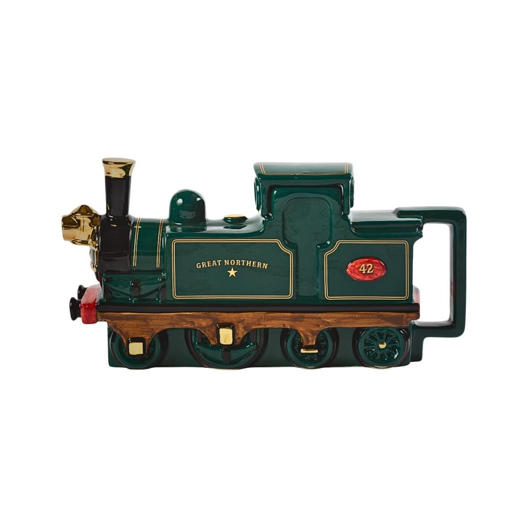 Great Northern Vintage Steam Train Teapot - Green Large Classic Novelty ...