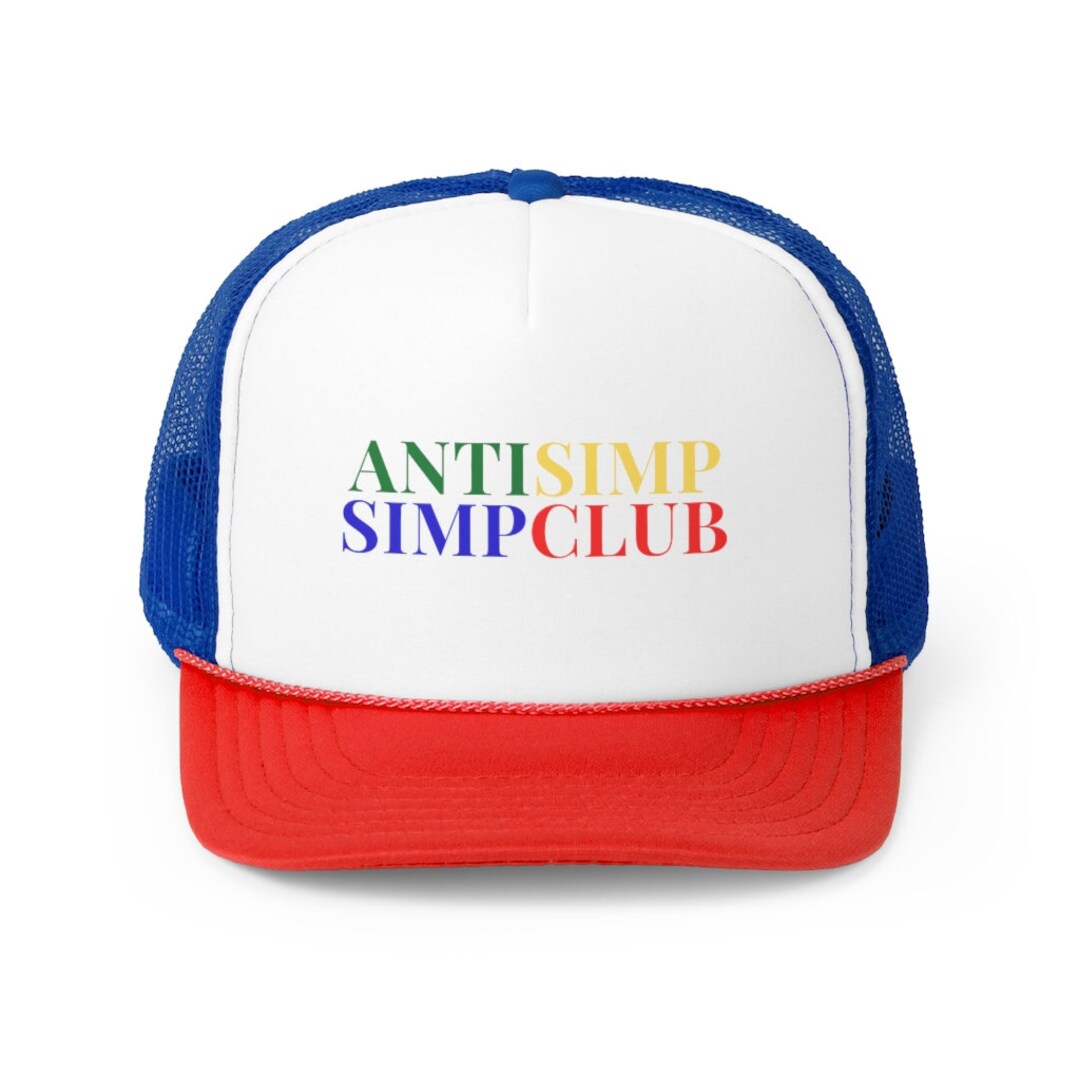 Anti Simp Simp Club Trucker Hat - Etsy