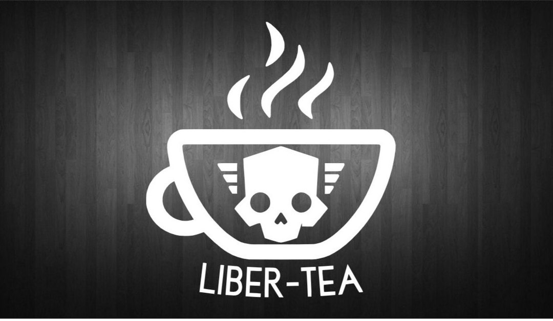 Libertea Decal, Liber-tea, Helldivers 2, for Democracy, Liberty Decal ...