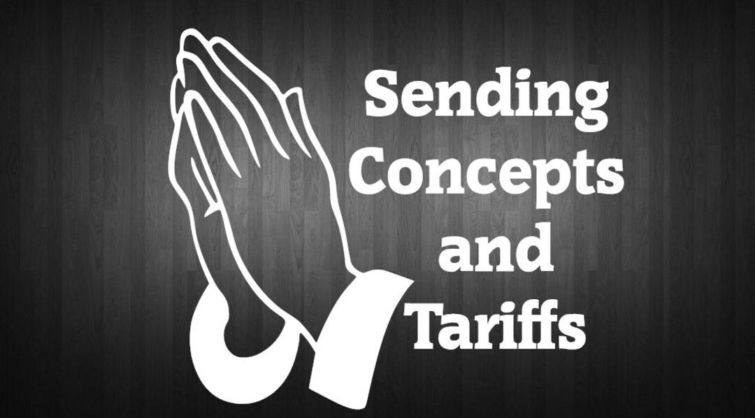 Concepts, Tariffs Sticker Decal, Trump, JD Vance, Democrat, Republican ...