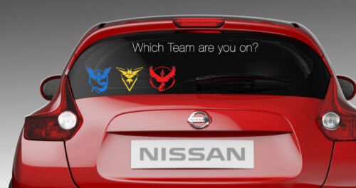 Pokemon Go, Team Valor, Team Valor Decal, Pokemon Gift, Pokemon Master ...