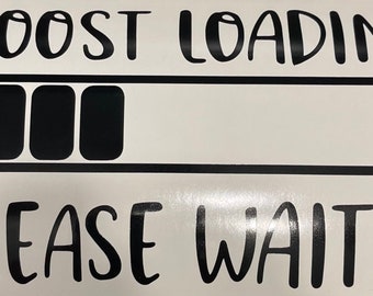 Boost Loading Decal - Etsy