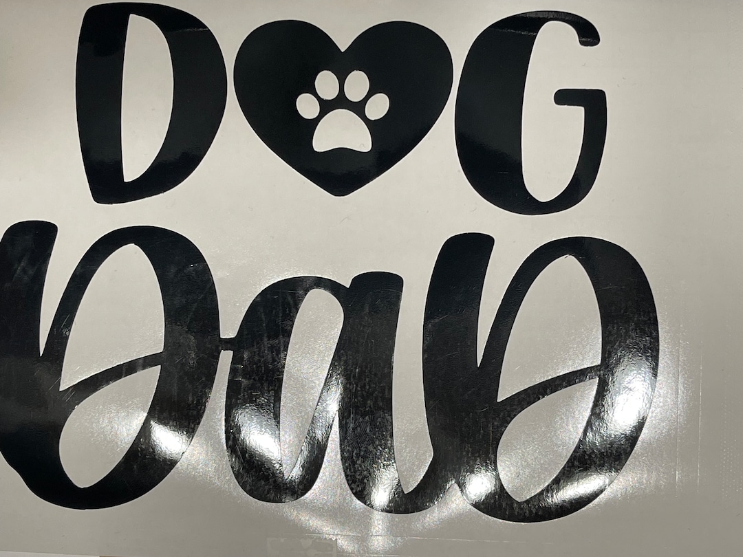 Dog Dad Decal - Etsy
