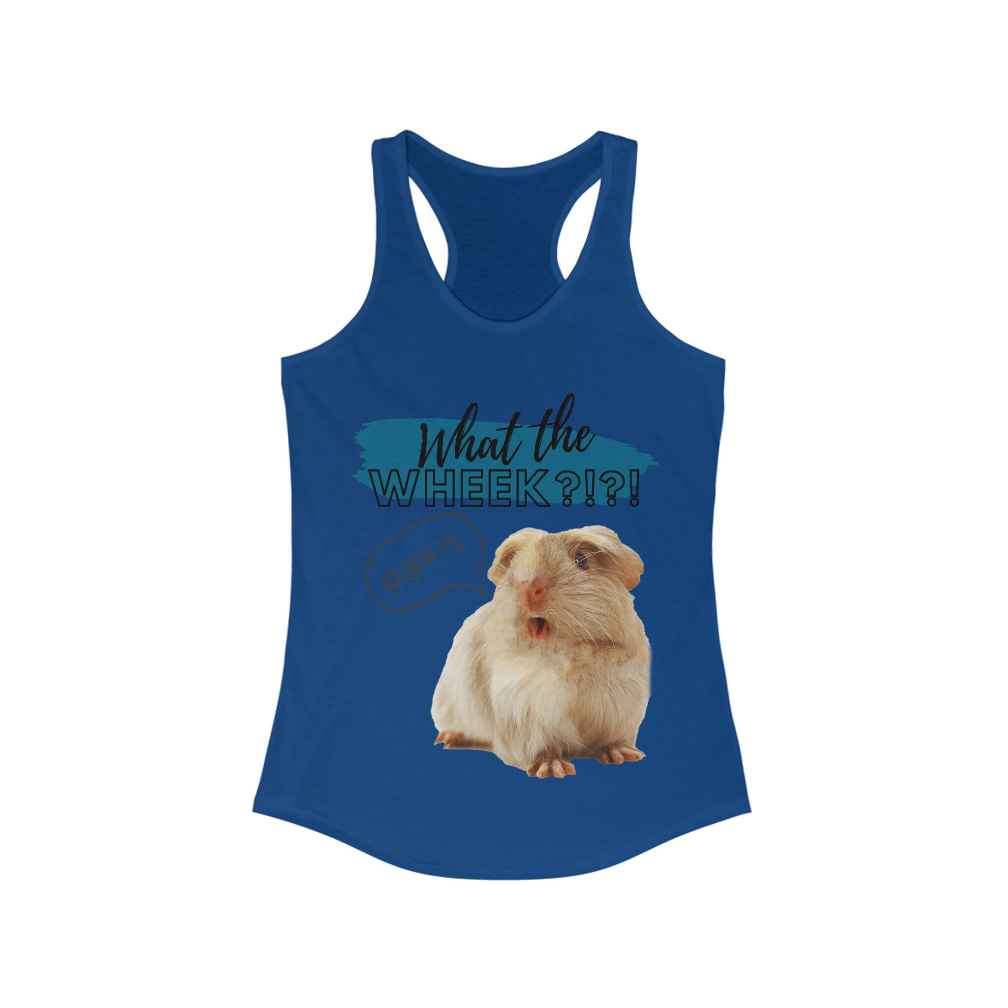 What the Wheek Guinea Pig Ideal Racerback Tank Top Shirt - Etsy