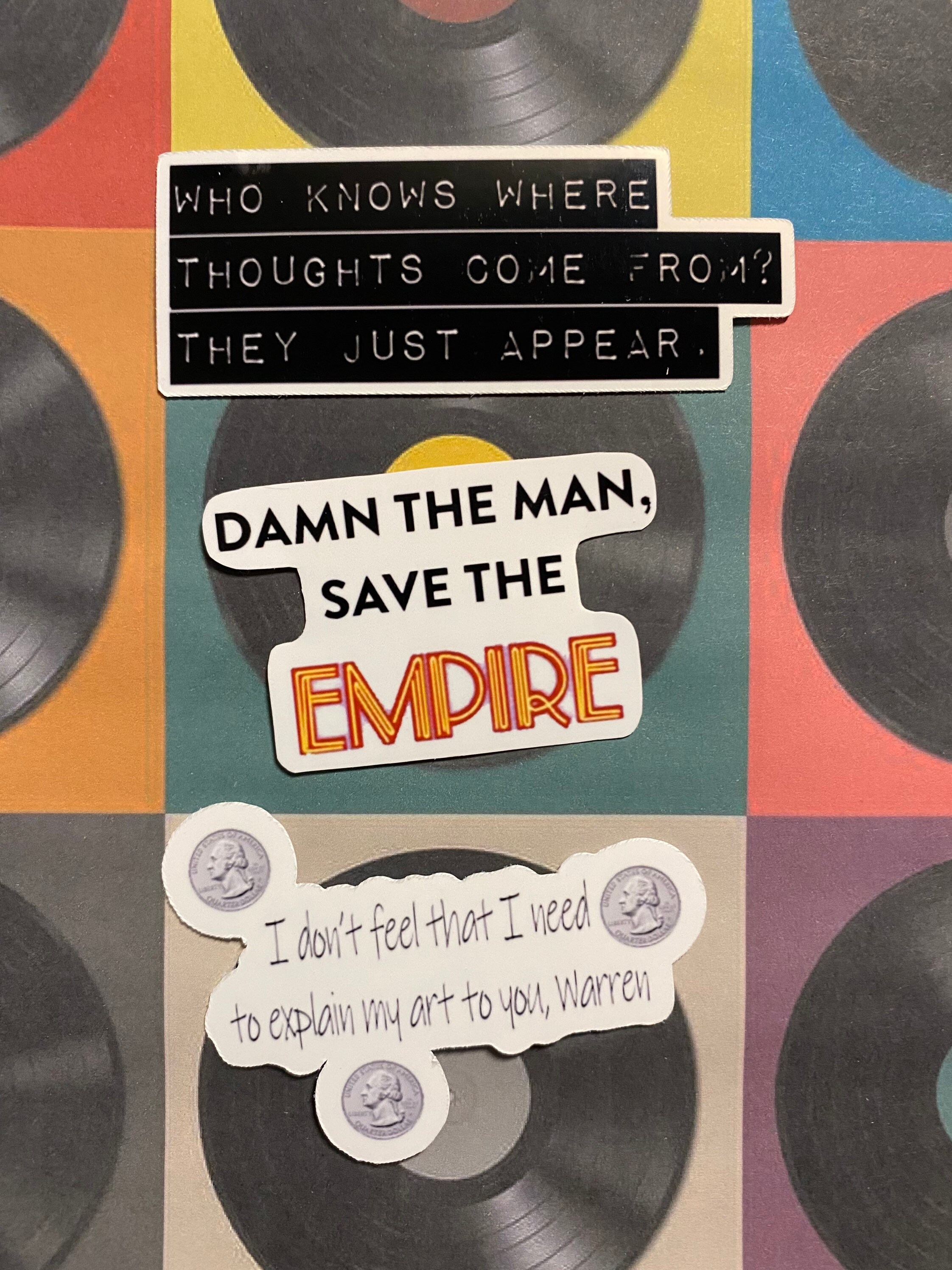Empire Records 12-pack of Stickers - Etsy