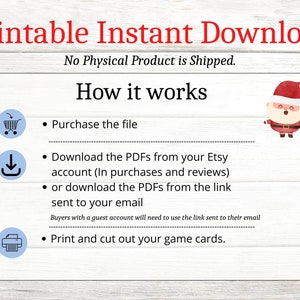 Holiday Office Game Printable | Christmas Work Party | Virtual Party ...
