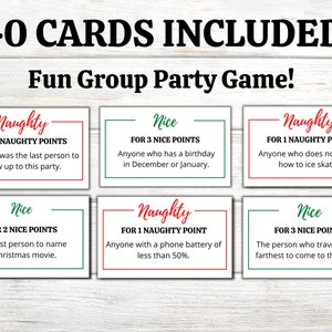 Printable Christmas Party Game, Adult Holiday Party Game, Christmas ...