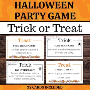 Printable Halloween Party Game, Halloween Office Party Game, Halloween ...