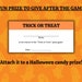 Printable Halloween Party Game, Halloween Office Party Game, Halloween ...